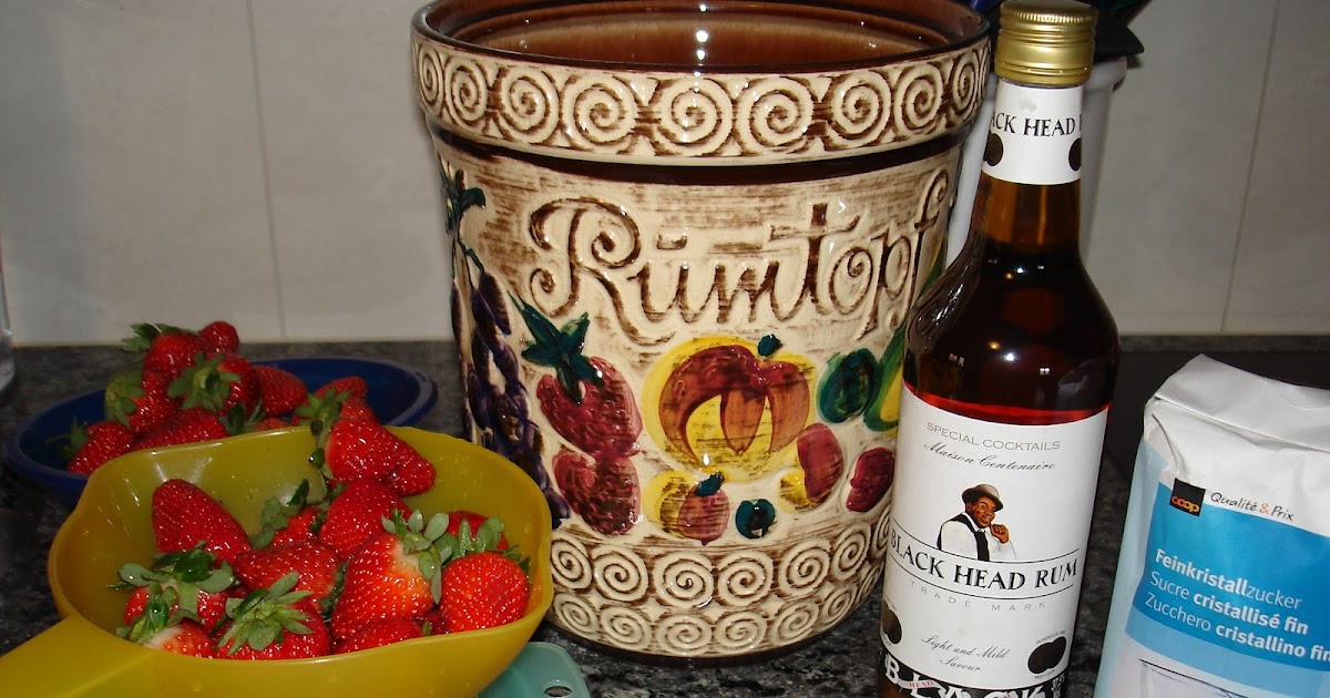 Holistic Homesteading: Rumtopf - Rum Pot