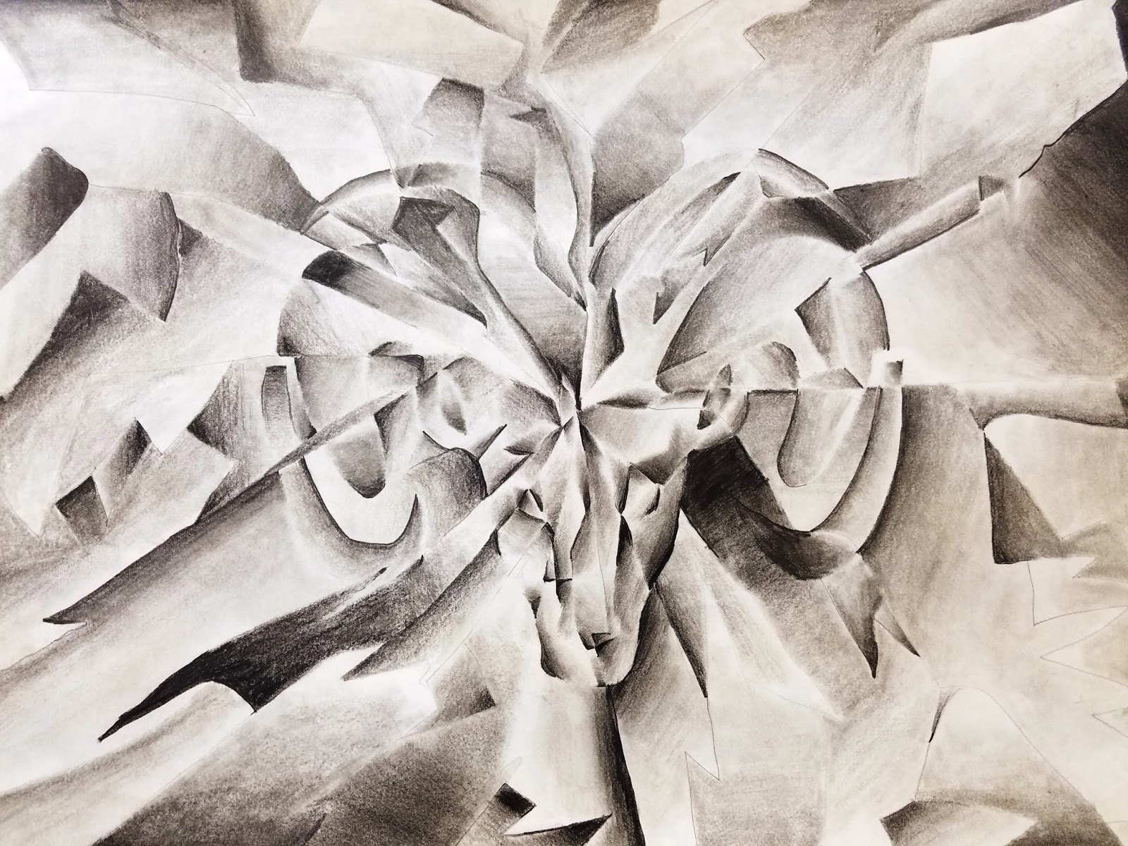 Shattered Values Art Lesson