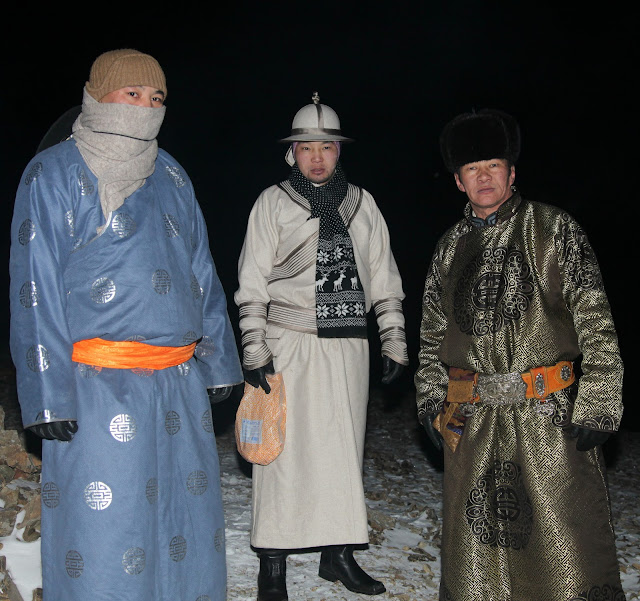 Musings in Mongolia: Tsaagan Sar sunrise