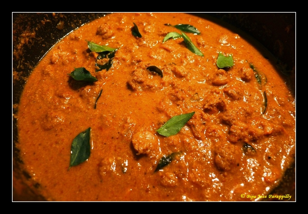 Our experiments with the Kitchen: Prawns Gassi