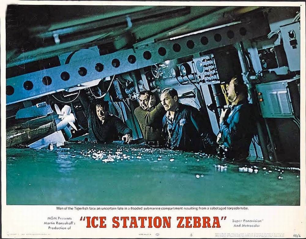100 Years of Cinema Lobby Cards: Ice Station Zebra (1968)