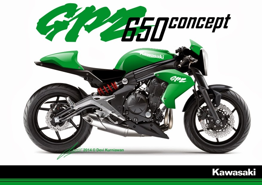 devmotosketch: Kawasaki GPZ 650 Concept