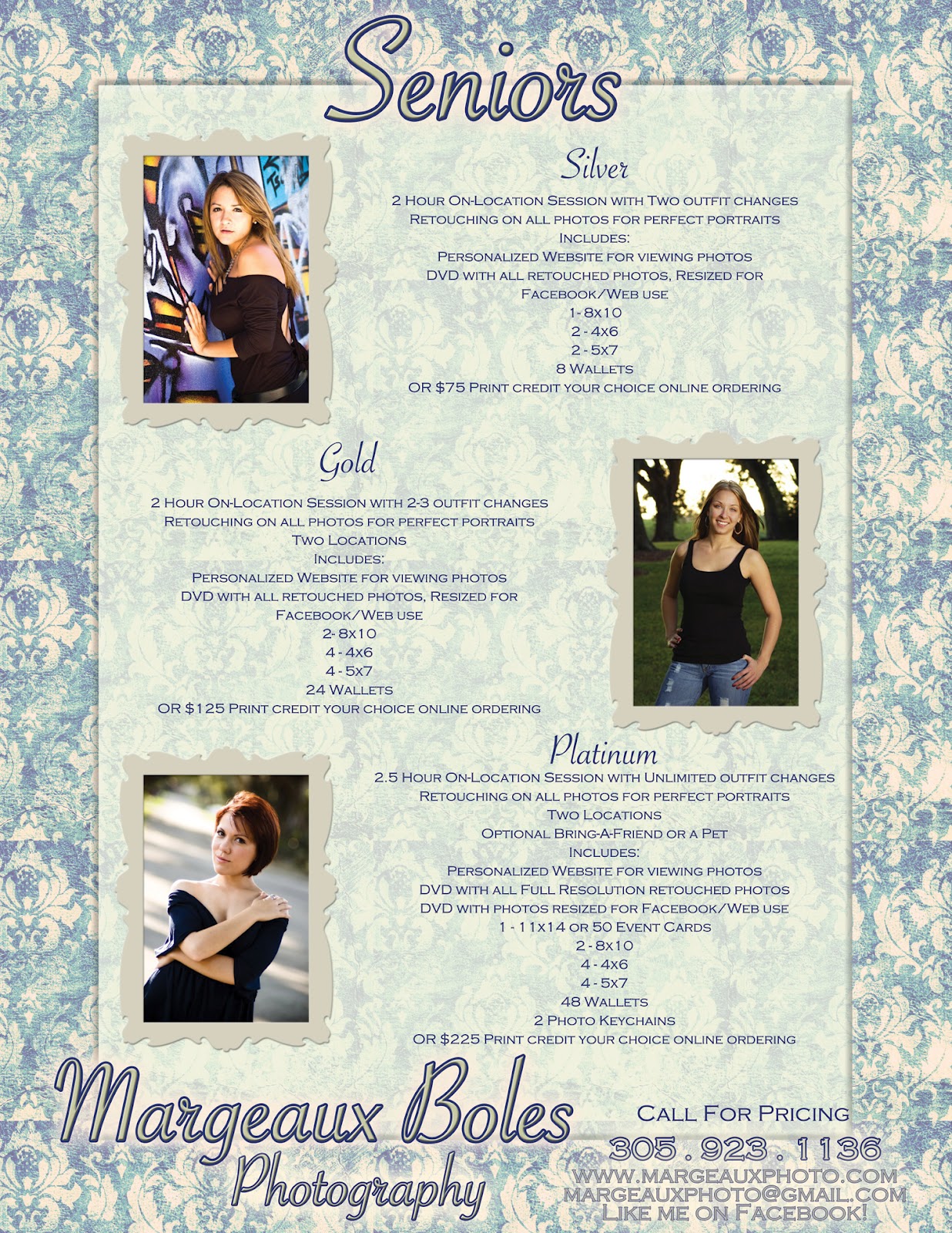 Margeaux Boles Photography: Senior Portrait Packages! Book Now!