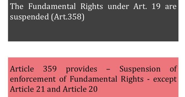 Differences between Articles 358 and 359