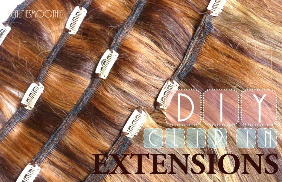 Diy Hair Extensions From Own Hair / DIY Clip-In Hair Extensions: 10 ...