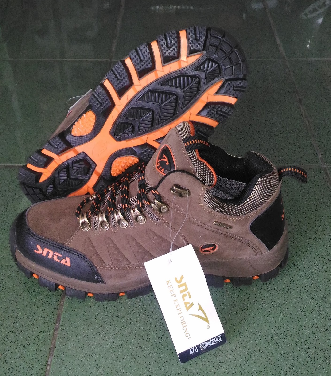 Sepatu Gunung Snta 470 Waterproof Original
