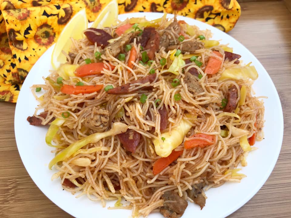 Pancit Bihon Bilao