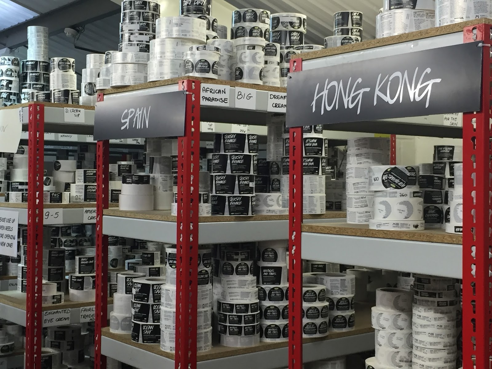 All Things Lush UK: My Lush Factory Tour - Part 1