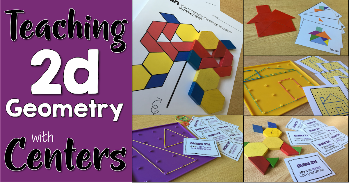 Engage your students with Hands-On 2D Geometry Centers | Hanging Around ...