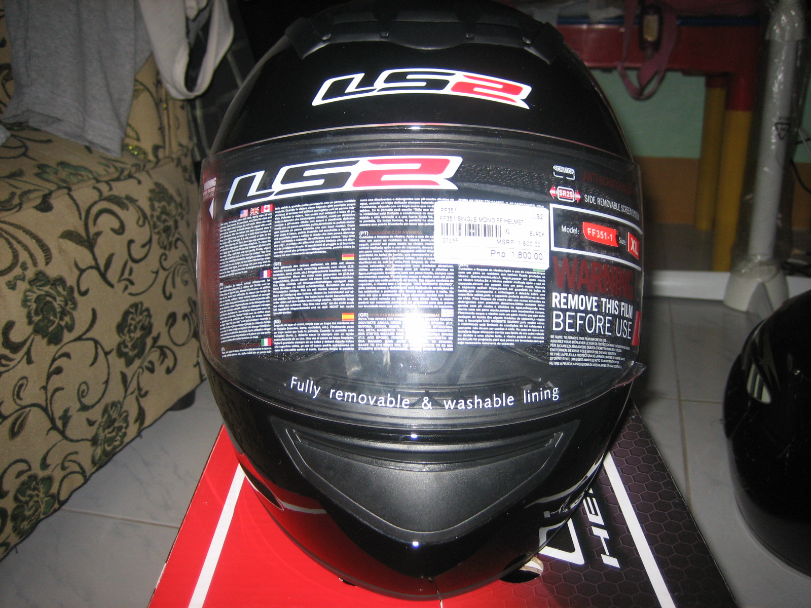 Biyahe Ni Bro: LS2 Helmet- ff351 (glossy black)
