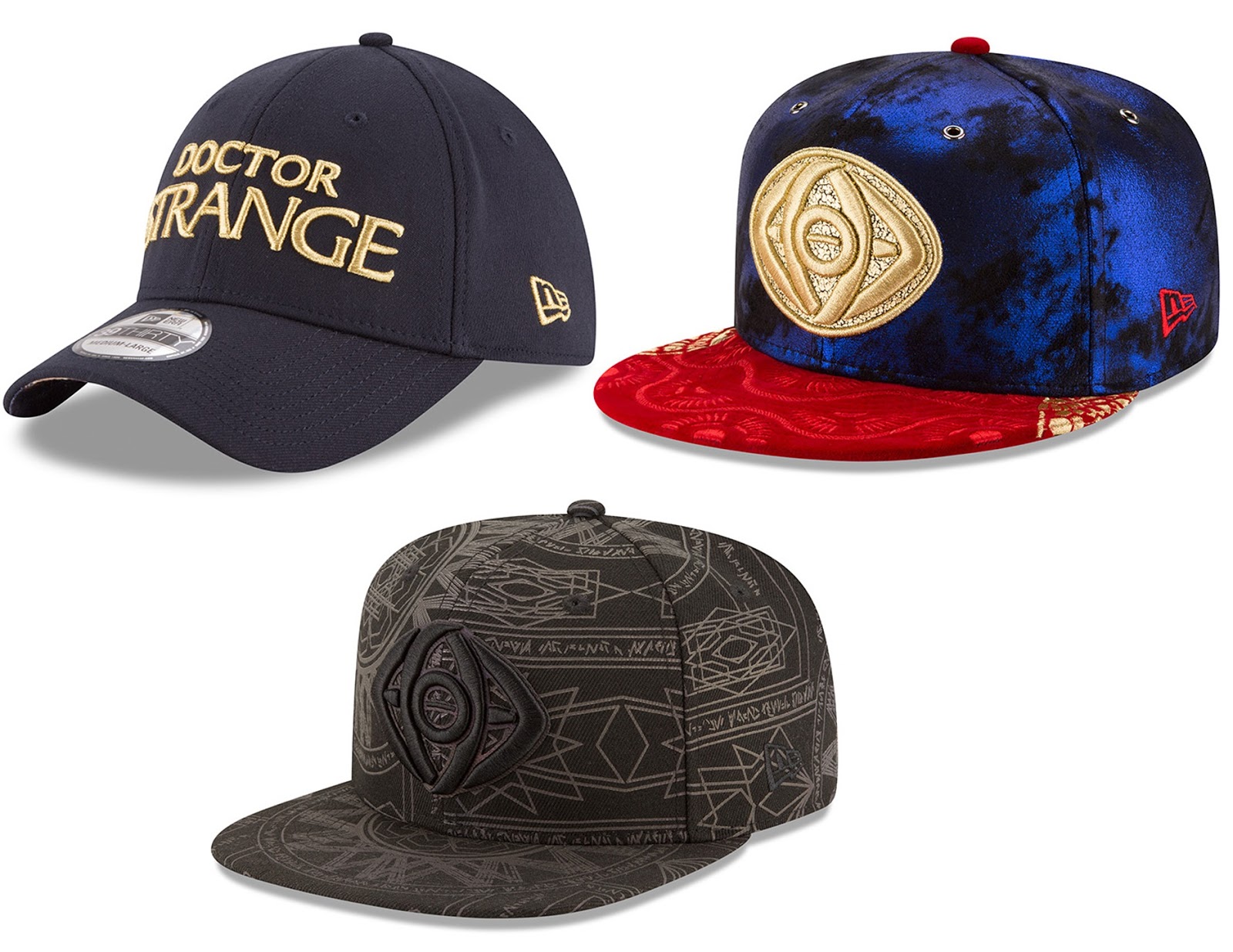 The Blot Says...: Doctor Strange Movie Hat Collection by New Era Cap x ...