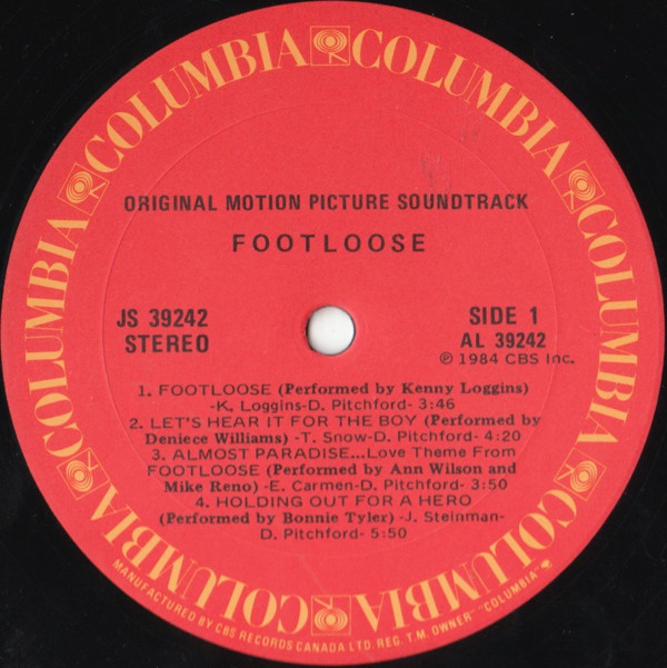 Various – Footloose (Original Motion Picture Soundtrack) album review ...