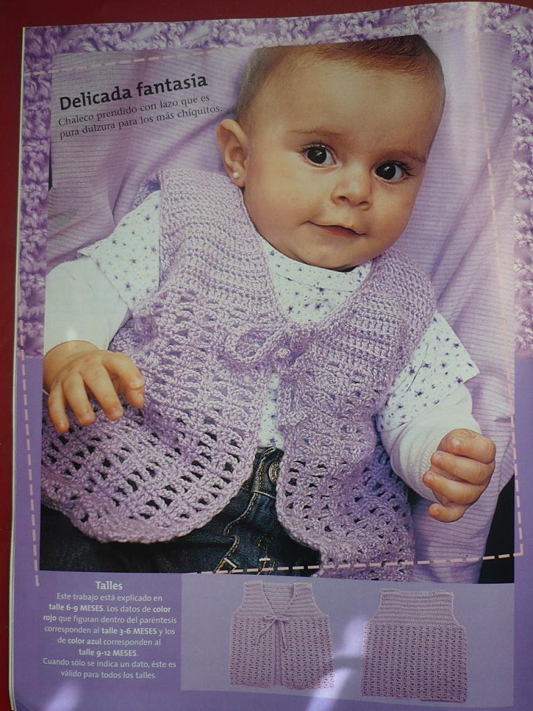 Ely Handmade: Vestă croşetată pentru copii - schiţe