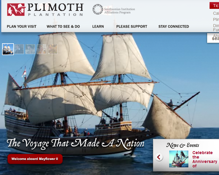 The Learning Professor: Website Spotlight: Plimoth Plantation