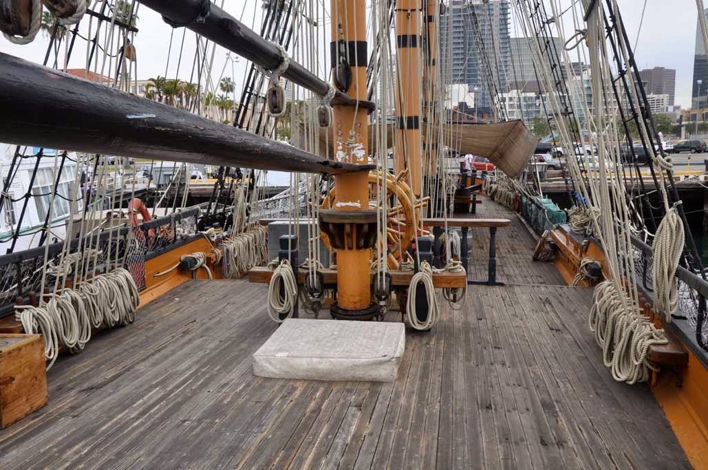 Taken For Granted: HMS Surprise Deck and Rigging