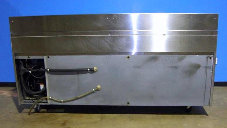 Randell 3 Door Pizza Preparation Table 96″ | Economic Bakery Equipment