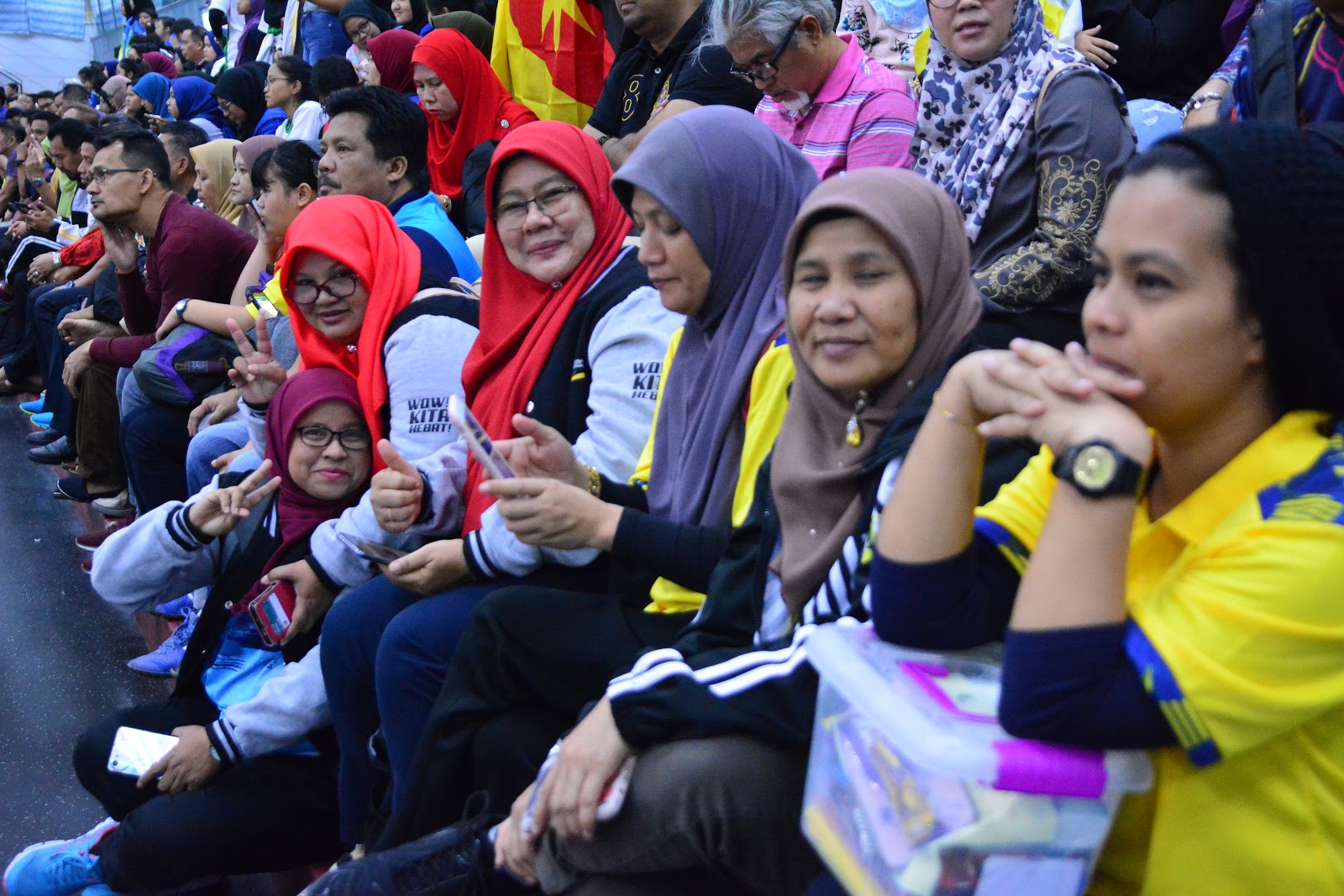 Kejohanan MSSM Tenpin Boling & Bola Tampar: PENONTON YANG HADIR