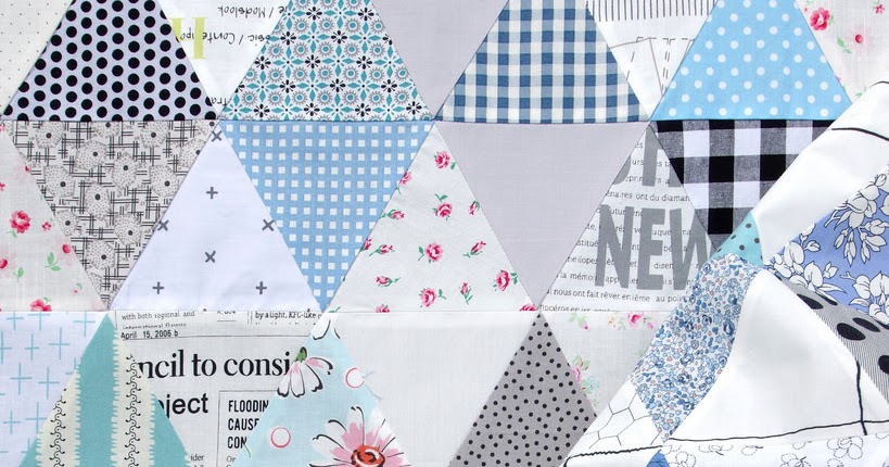 Red Pepper Quilts: Triangles and more triangles!