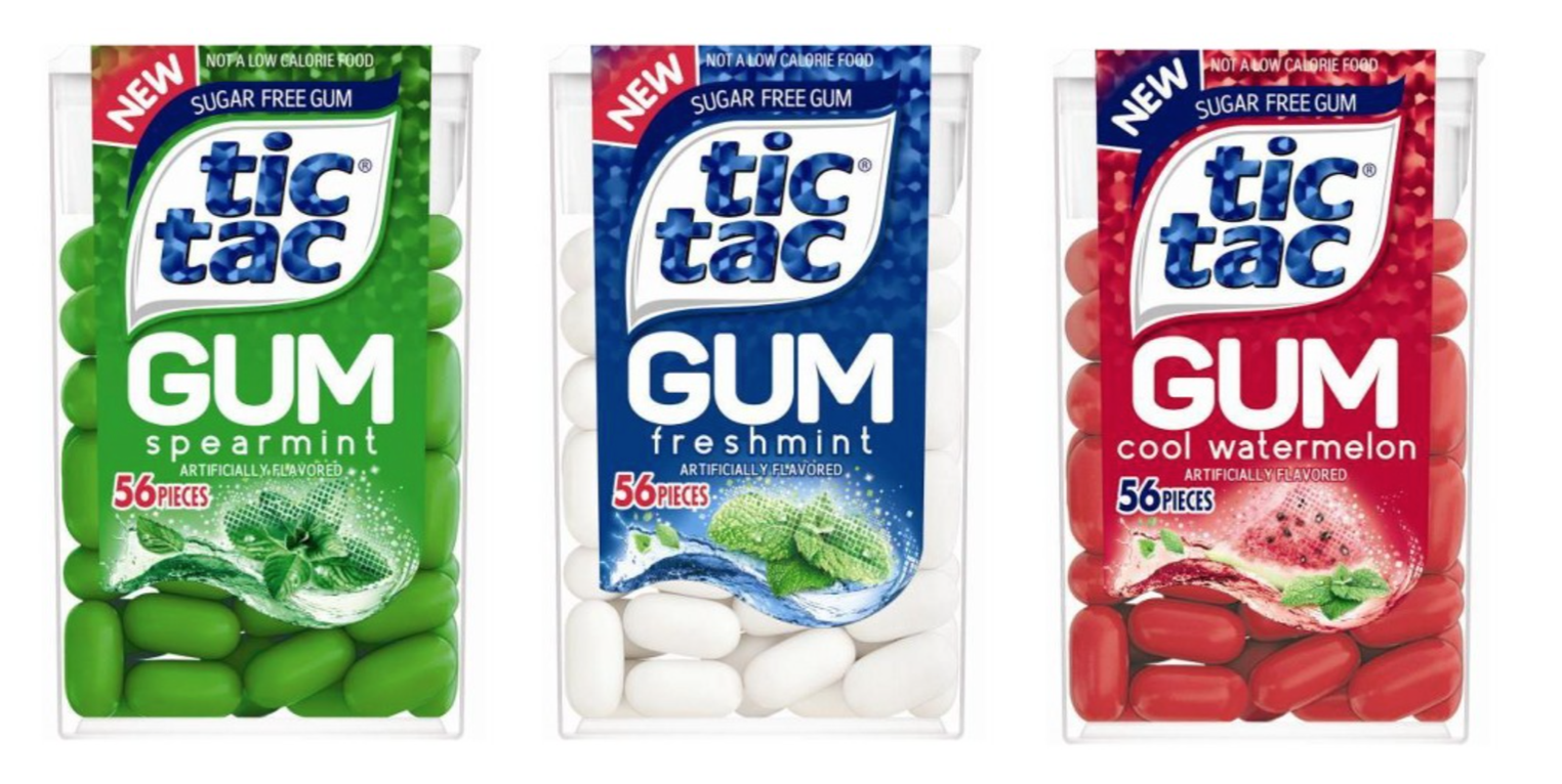 Tic Tac Gum 36 Cents Per Pack!