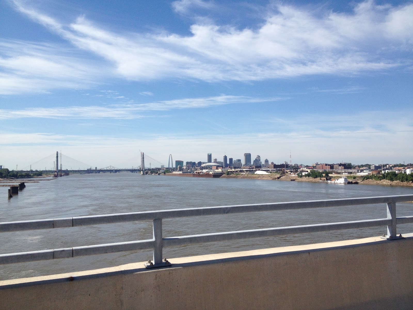 Just Keep Pedaling: McKinley Bridge - Venice, IL over Mississippi River ...
