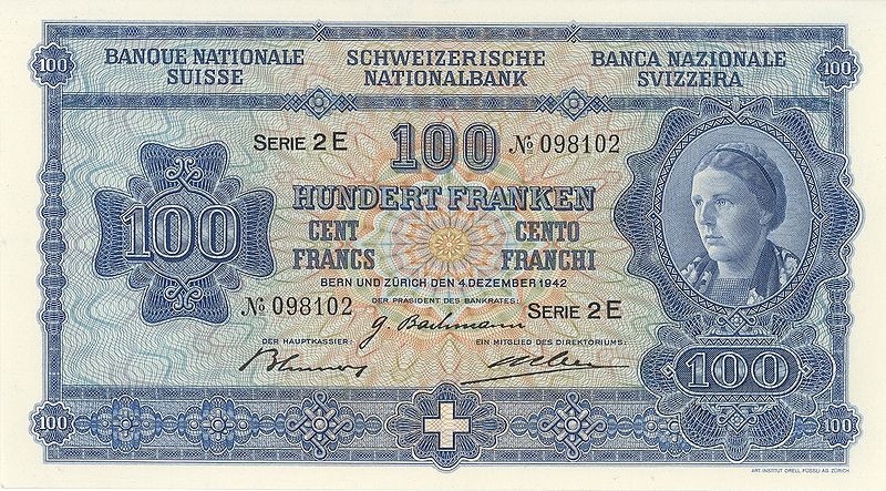 Flyer Goodness: Swiss Banknotes