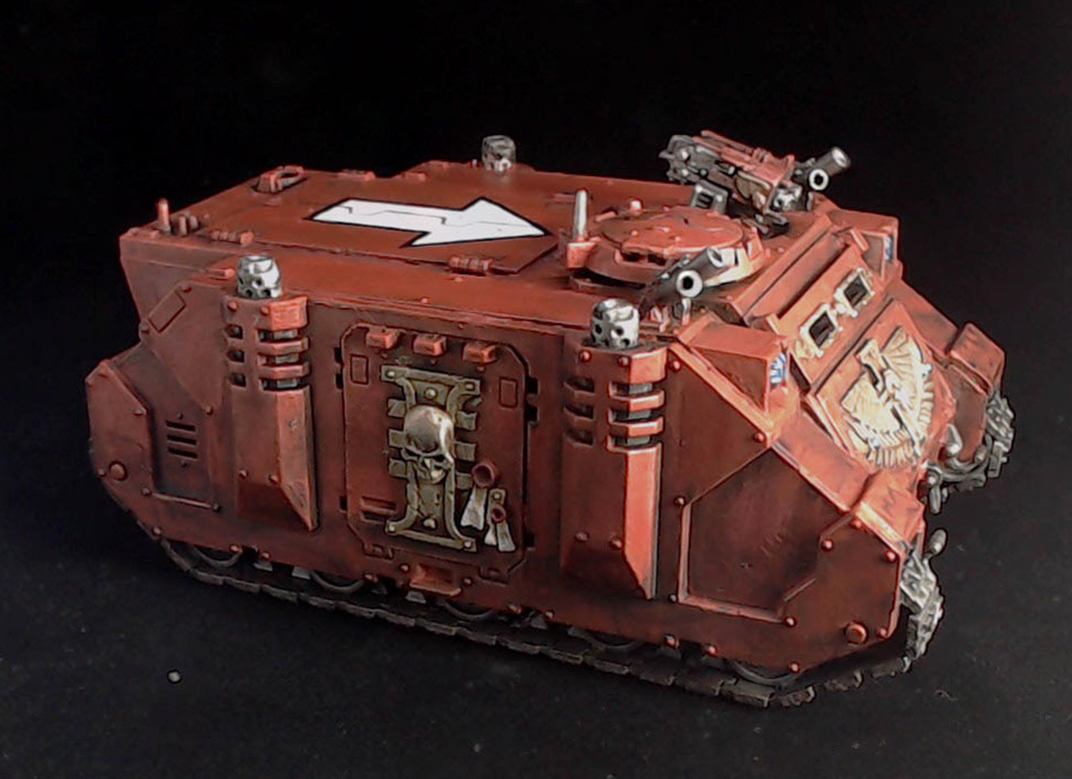 Sepulchre of Heroes: Painted Red Hunters Space Marine Army