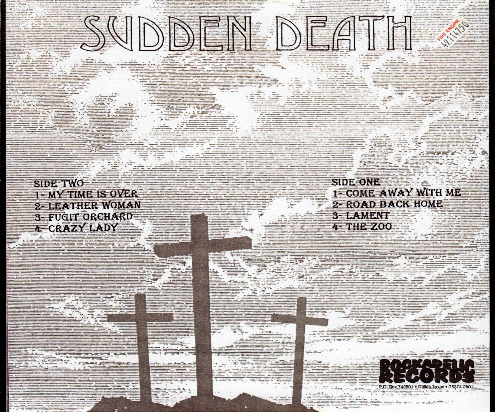Sudden Death - Suddenly - 1971 or 1972- FLAC