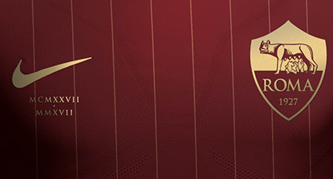Classy Nike AS Roma 17-18 90-Years Anniversary Concept Kits Revealed ...