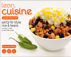 Stepping with Smiles: My reviews of Lean Cuisine dinners