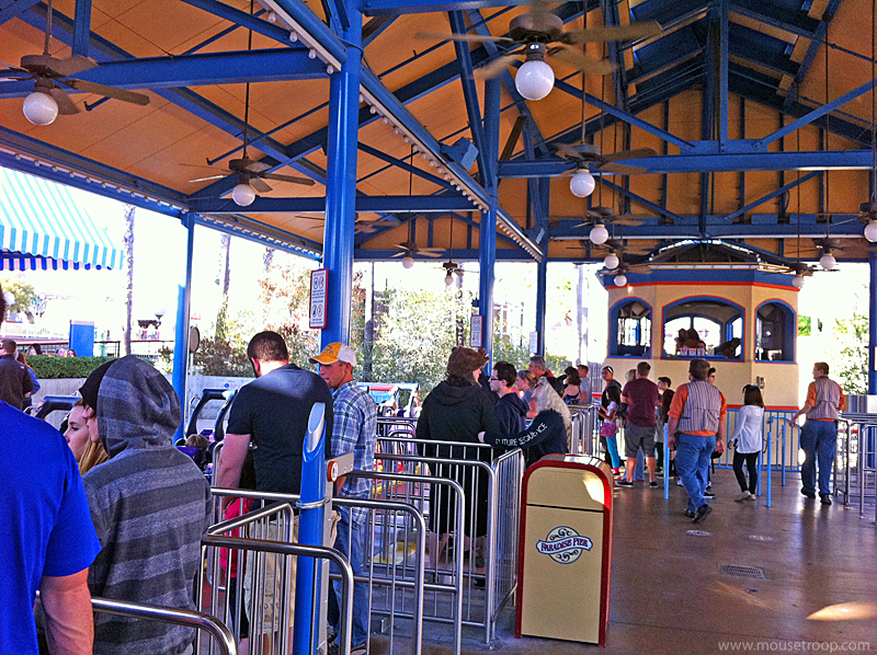 Mouse Troop: California Screamin's Single Rider Shortcut