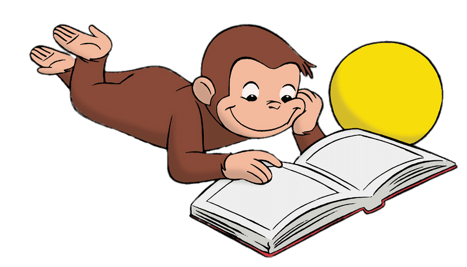 Cartoon Characters: Curious George (PNG's)