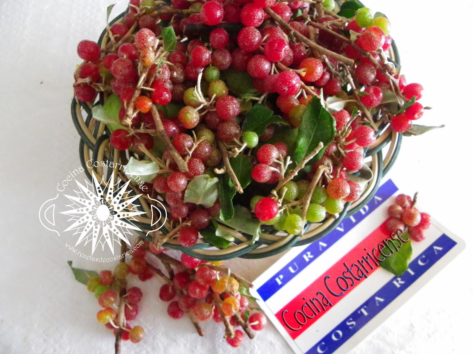 Cocina Costarricense: corinto, uvita tica o grosella roja