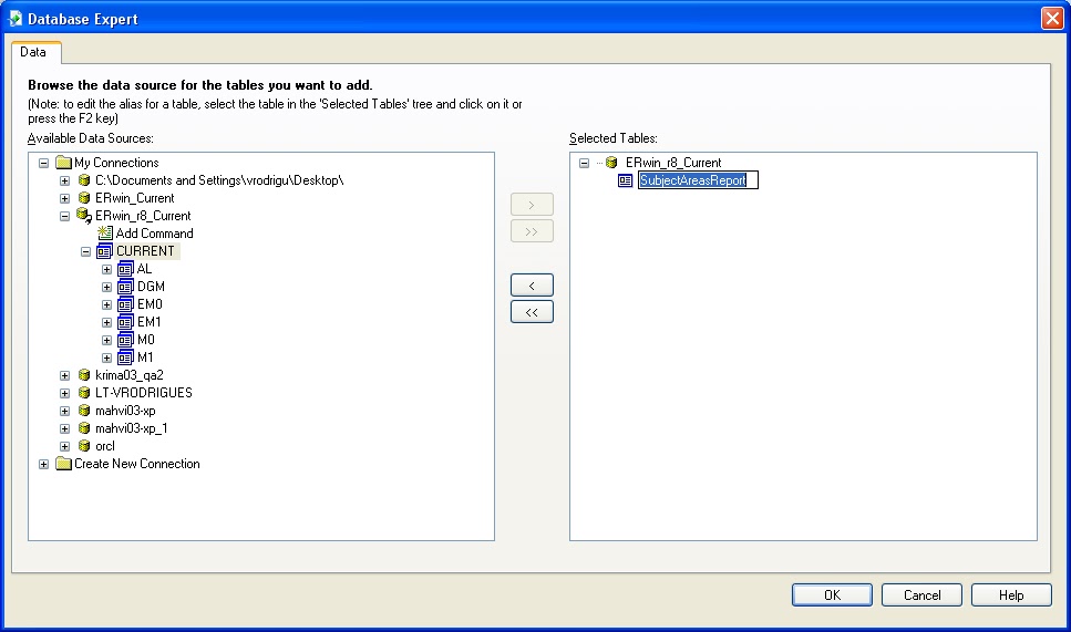 Maximum Data Modeling: Crystal Reports For Data Model Reporting