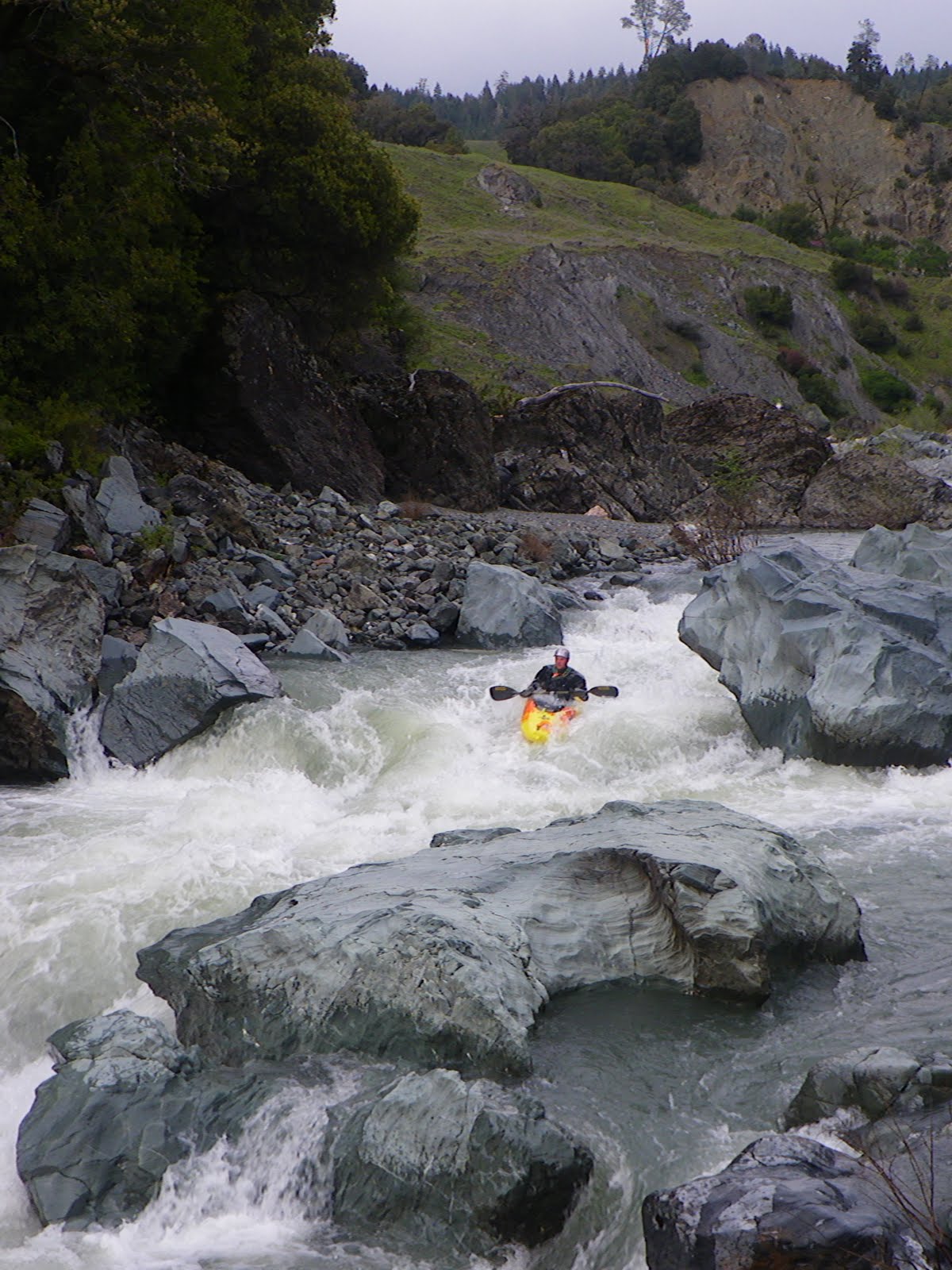 North Coast Paddling: North Fork Eel River, Day Two