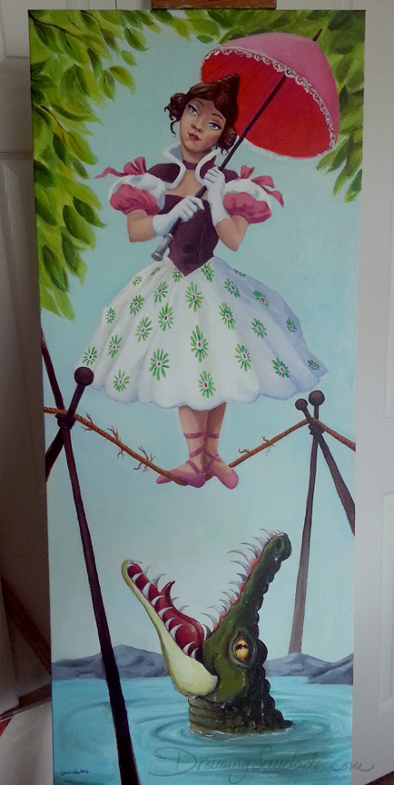 Drawing Saudade: Doodle 324 - Finished!