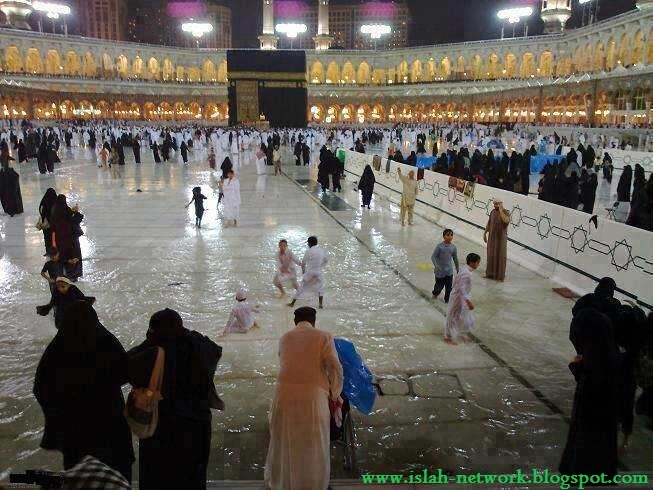 Islah Network: Beautiful pic of Kaaba after Rain