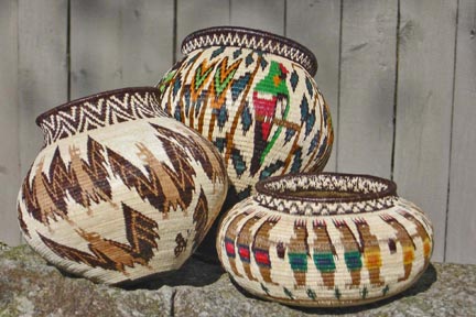 Panama Tourism and Travel: Embera Baskets