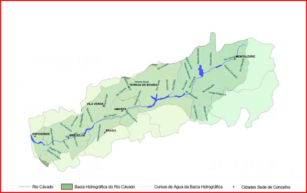 Projecto Cávado: A Bacia Hidrográfica do rio Cávado