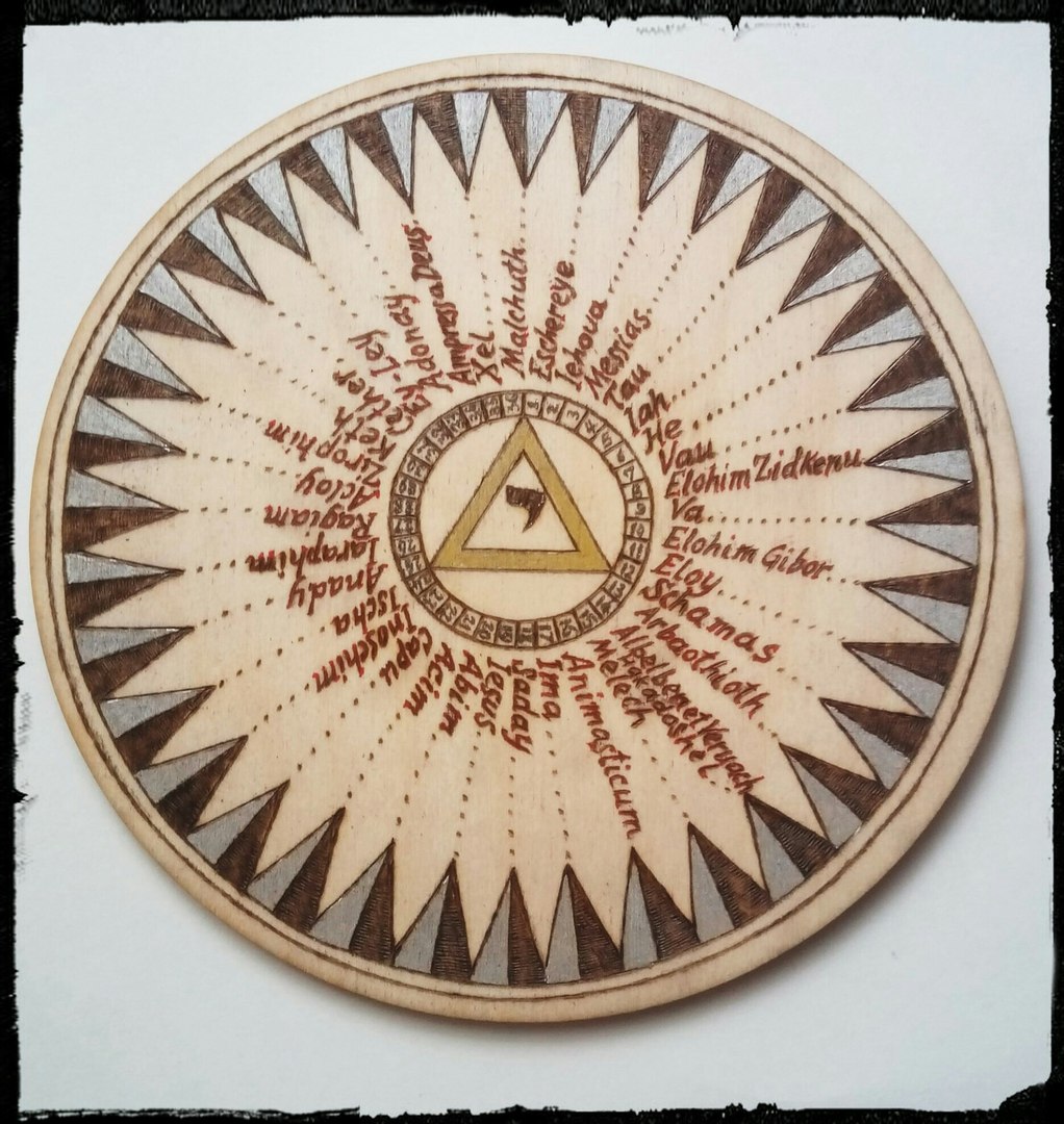 Key to the Key of Solomon: Shemhamphorash tablet