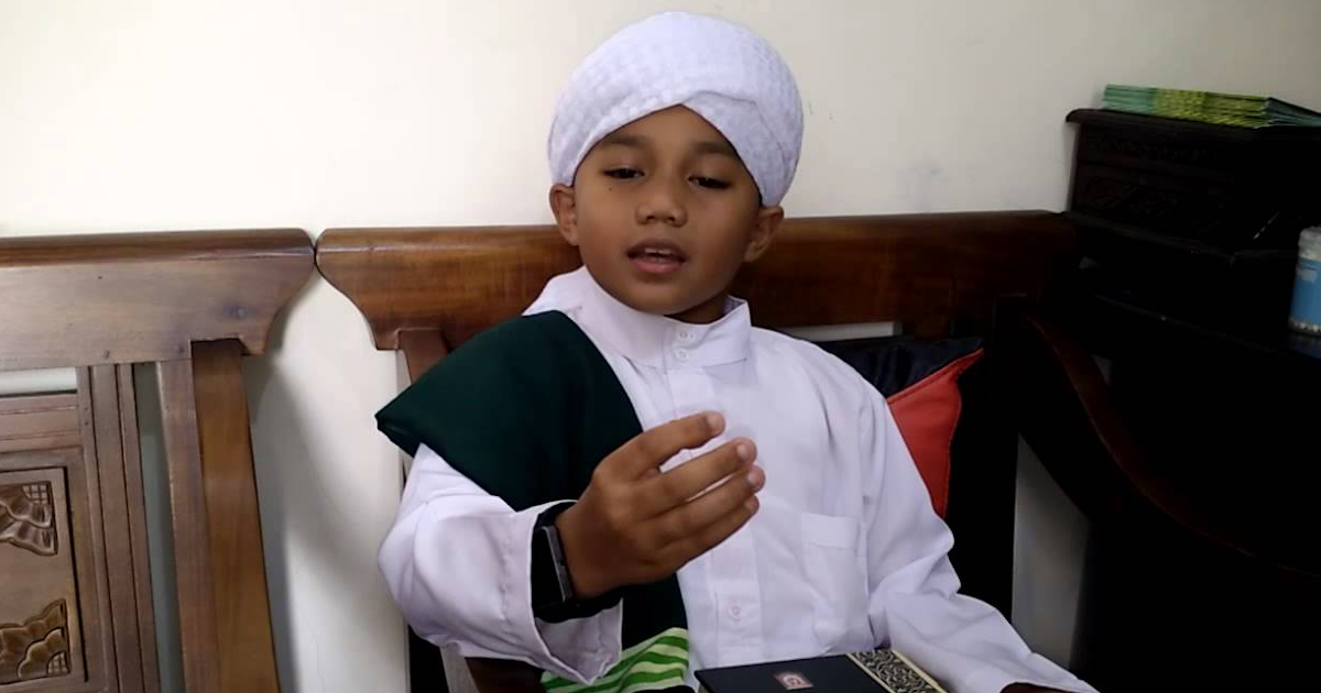 Syekh Rasyid, Hafiz Cilik Ini Mendapatkan Gelar "Syekh" Pada Usia 7 ...