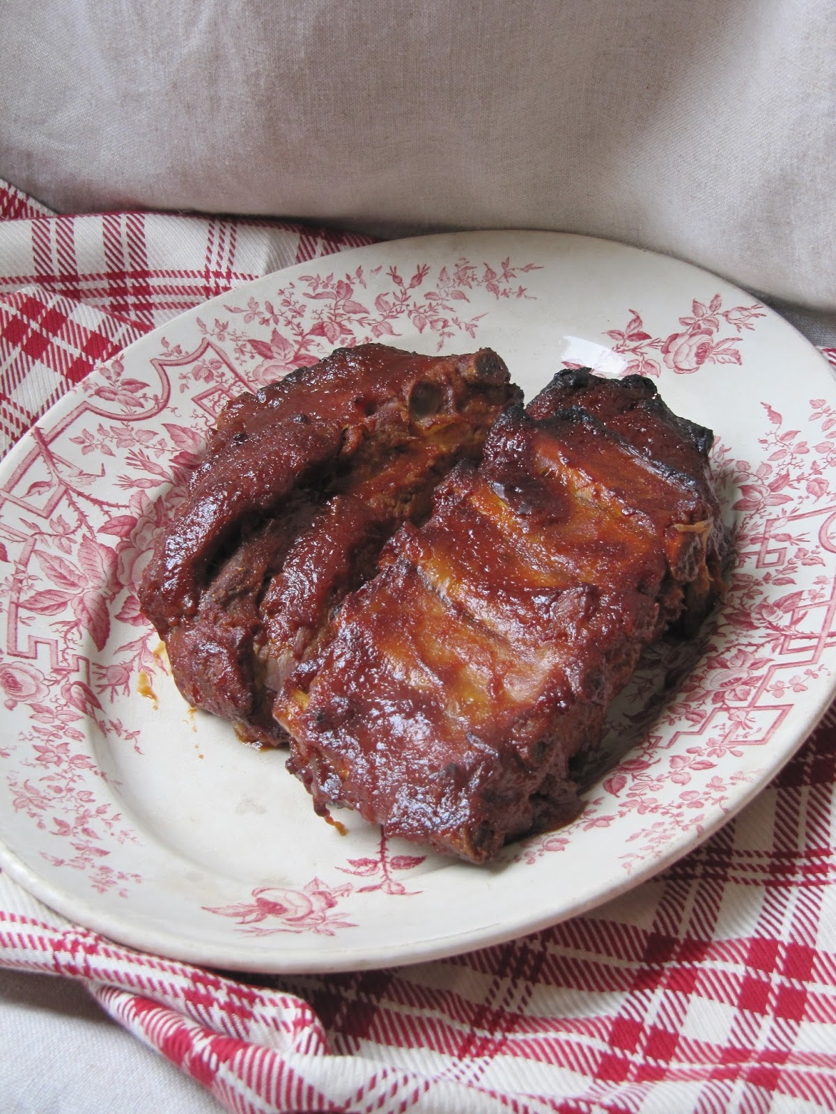 La cuisine d'ici et d'ISCA: Travers de porc entier laqué