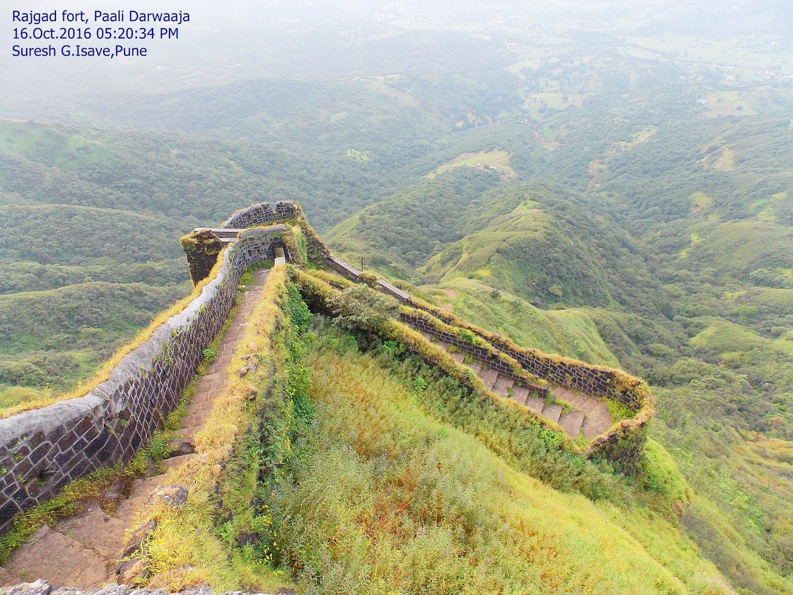 My Treks n Tours: Rajgad Fort Trek 2016