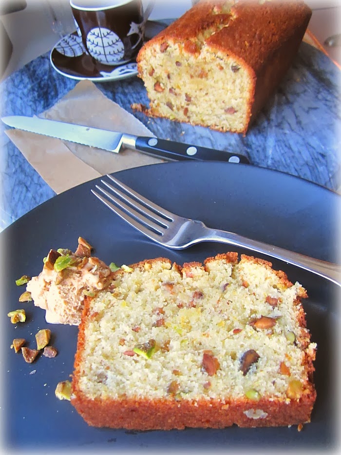 Pistachio Cake w/ Orange Zest