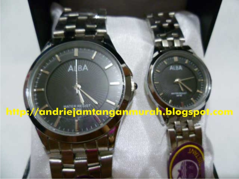 Aneka jam tangan murah (Grosir & Eceran): Jam Tangan ALBA AB-9023 black ...