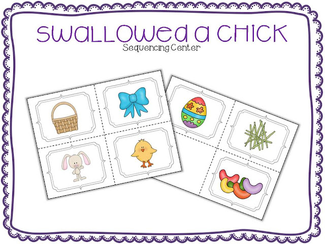 Primary Graffiti: There Was An Old Lady Who Swallowed a Chick {Sub Tub}