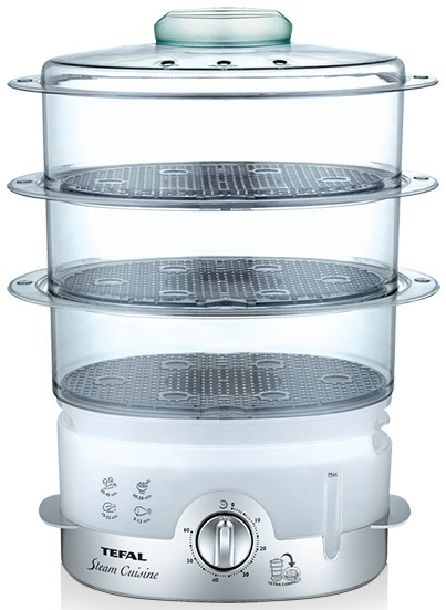 Signature SO: Steamed Vegetables Tefal VC100615 Ultra Compact 3 Tier ...