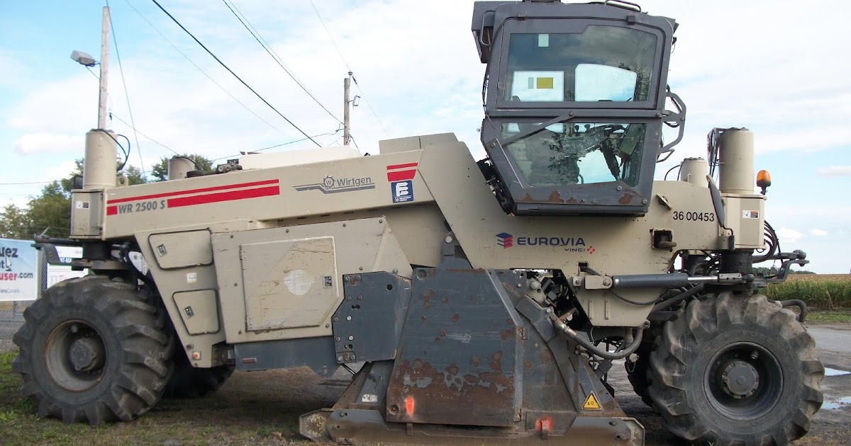 Rétro-technique: Wirtgen WR2500S