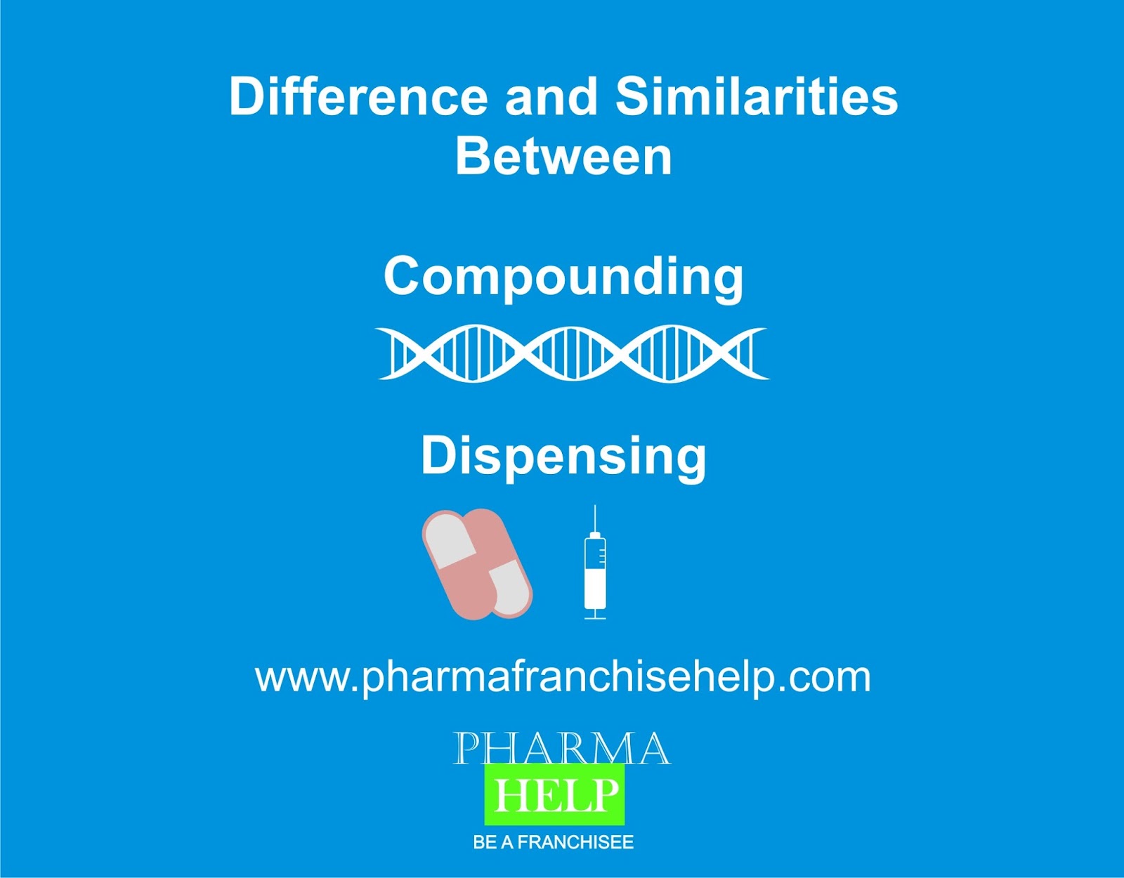 What is the Similarities and Difference between Compounding and Dispensing? | Pharma Franchise Help