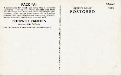 Bothwell Ranch Gift Packages in Woodland Hills Postcards | San Fernando ...