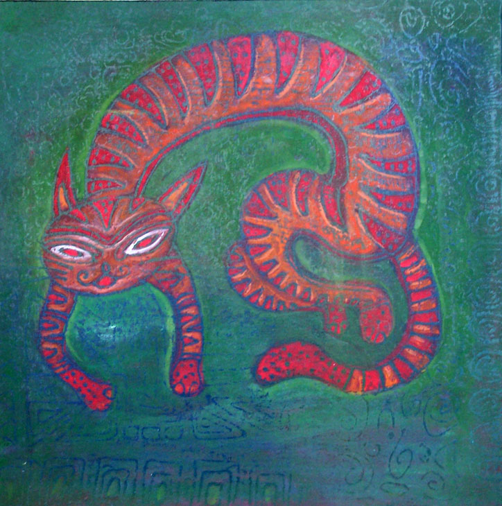 Batik Artist painting Bali Indonesia, new batik techiques and design ...